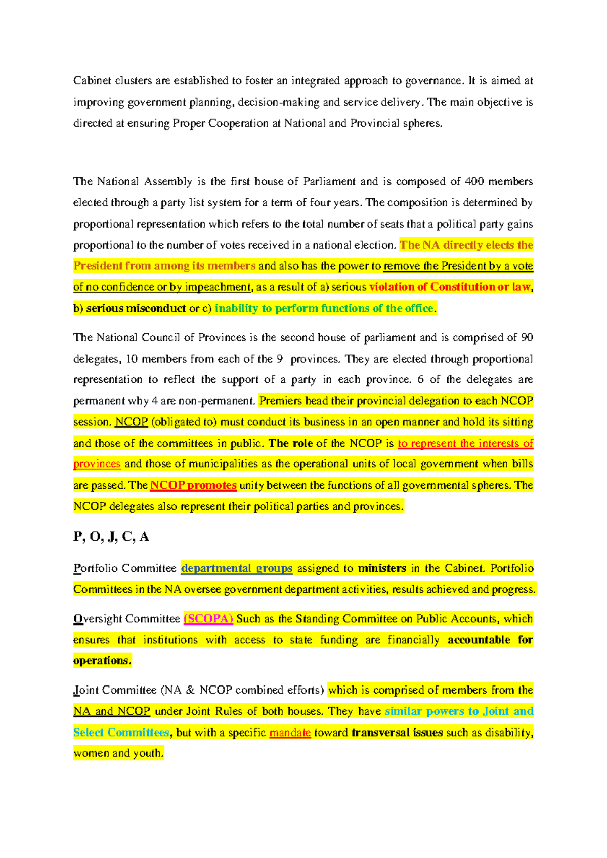 PDM 114 - Comprehensive Study Notes on Governance and Policy Making ...
