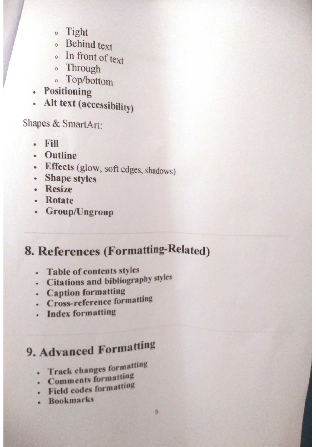 ACE Scanner 2025: Advanced Formatting Techniques for MS Word - Studocu