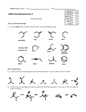 Organic Chemistry 1 Exam 2: Key Concepts from Chapter 16 on Bonds and ...