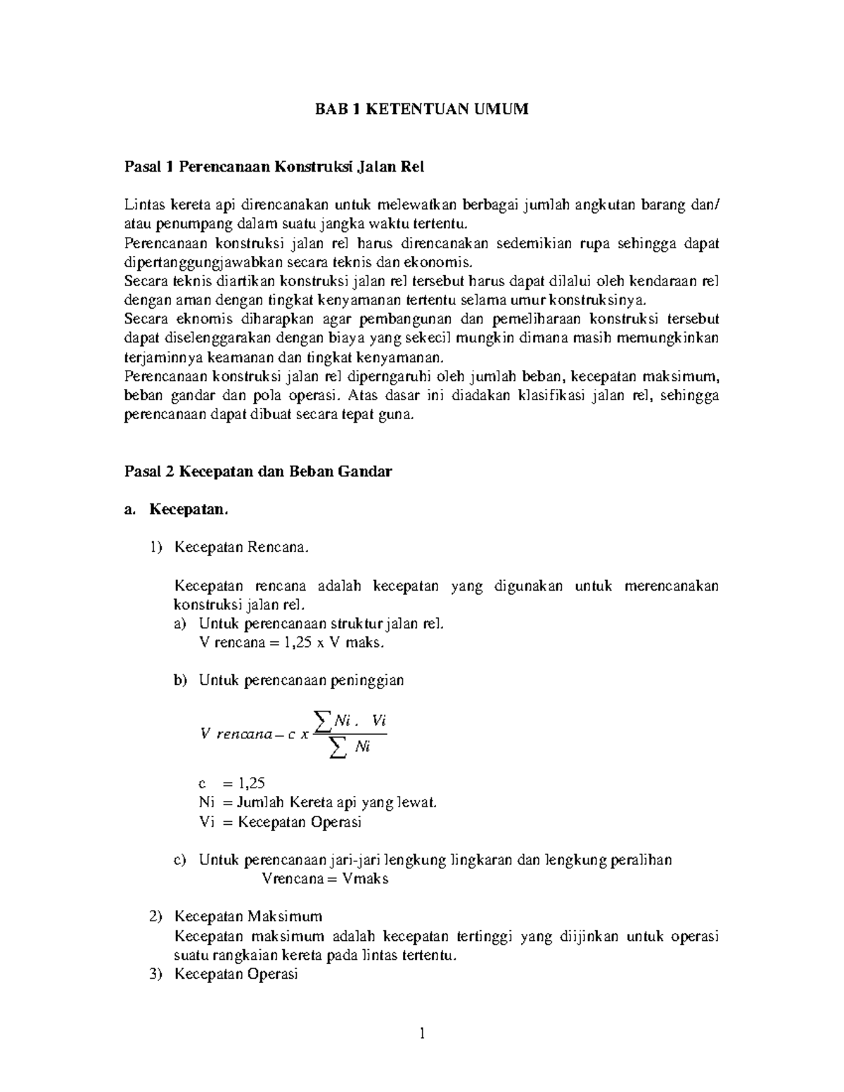 PD 10 Perencanaan Konstruksi Jalan Rel: Ketentuan Umum dan Teknik - Studocu