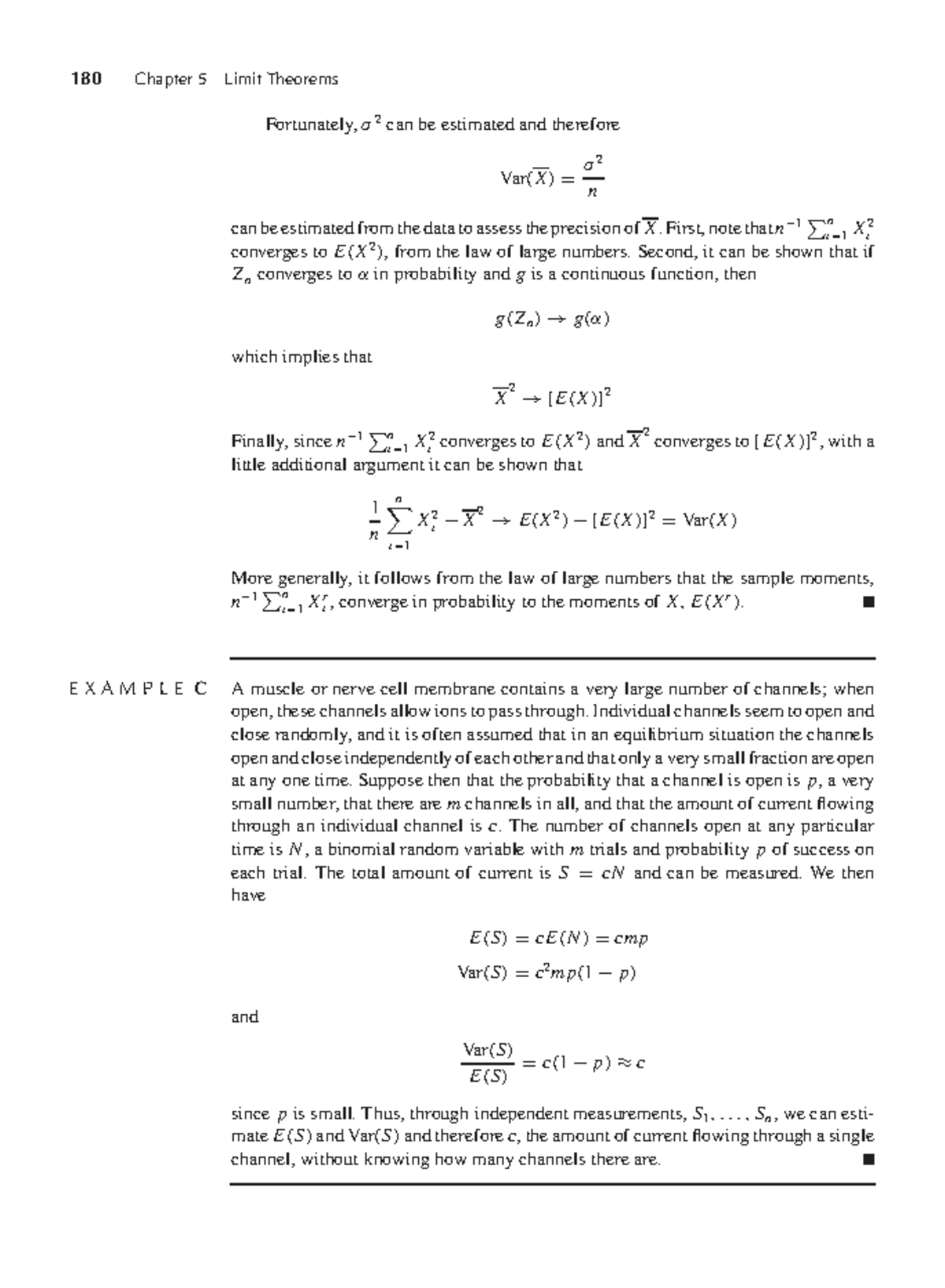 180 Chapter 5: Limit Theorems in Mathematical Statistics - Studocu