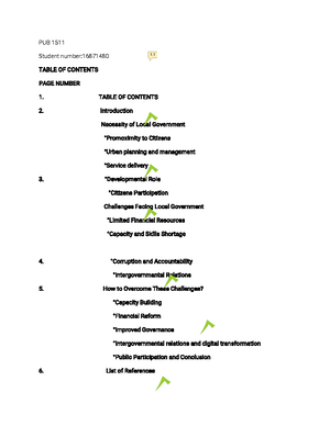 [Solved] Explain the three categories and types of municipalities ...