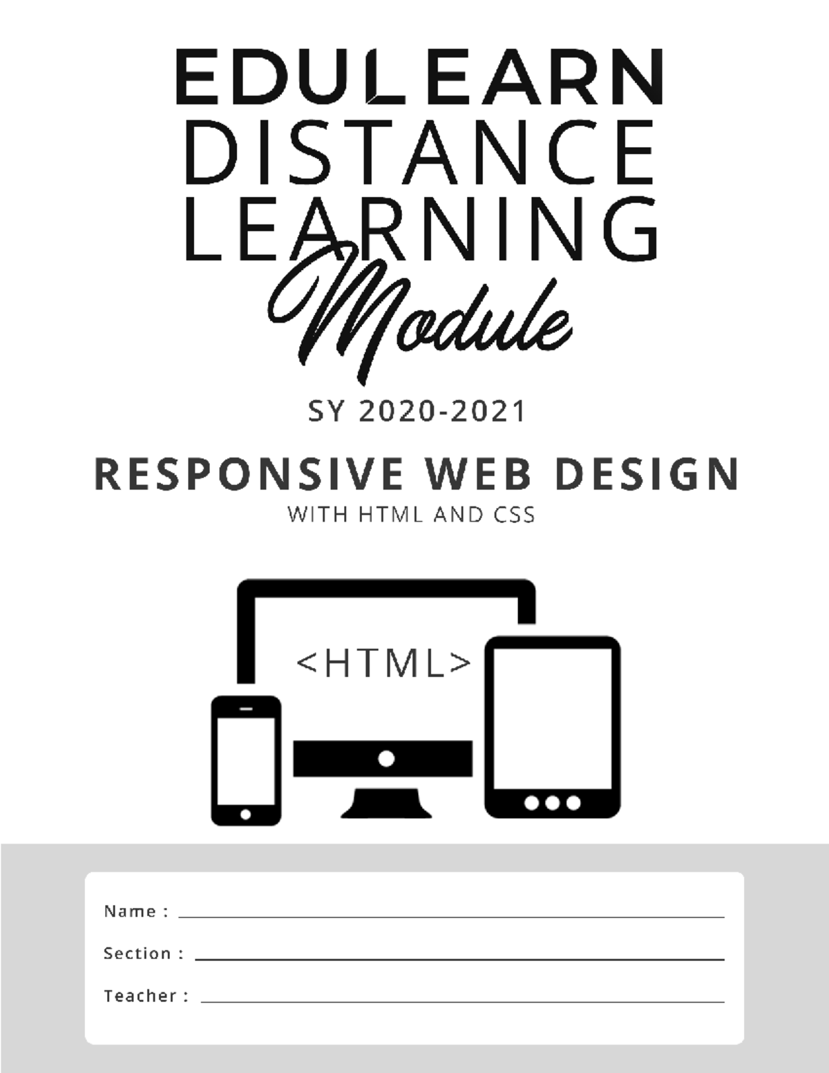 Grade 8-RWD: Unit 1 Lessons on Web Browsers, Links, and HTML Basics ...