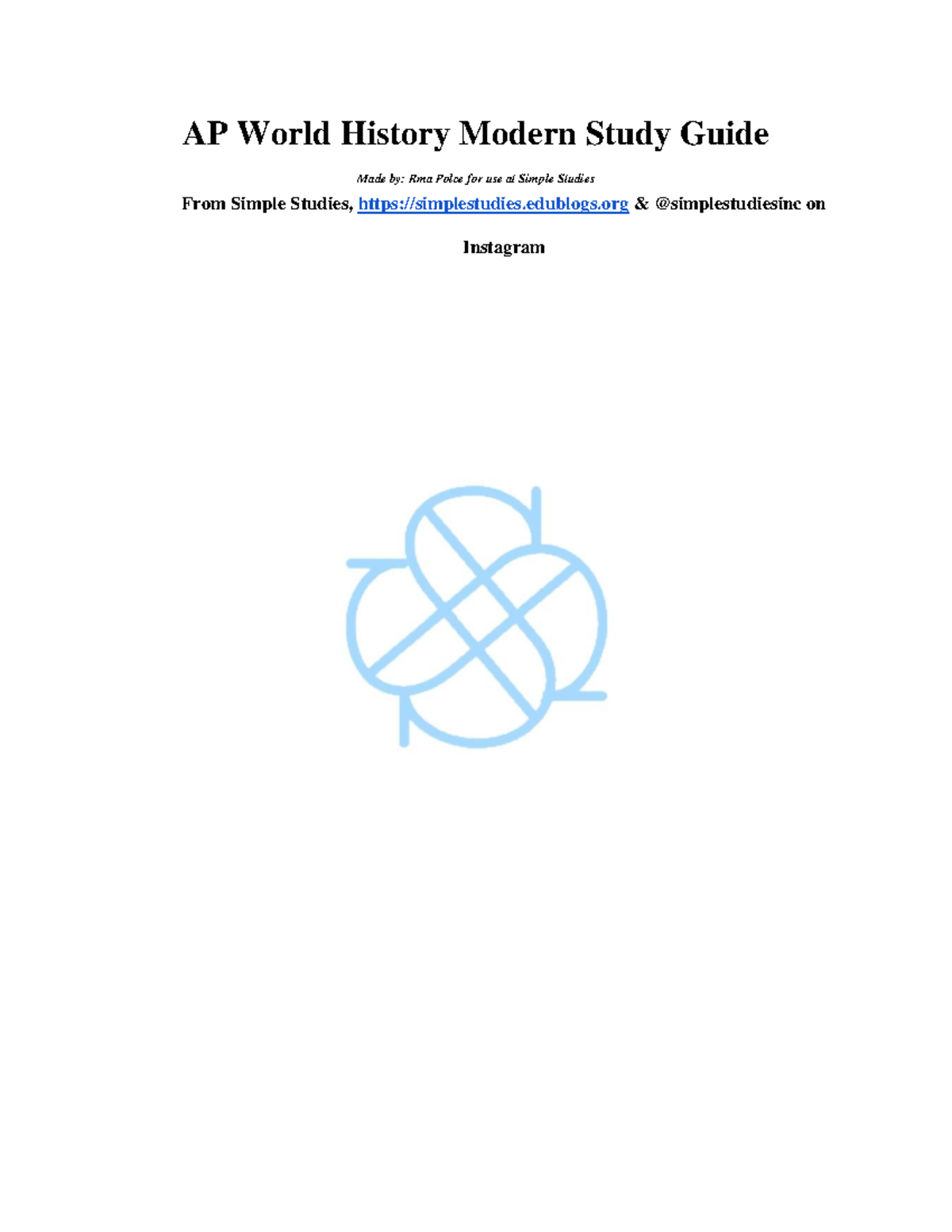 AP World History: Modern Study Guide Notes (1200-1450 & Beyond) - Studocu