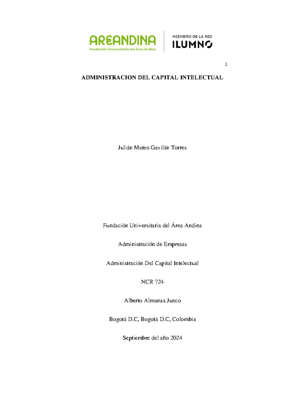 Eje 4 - Administracion Del Capital Intelectual - Julian Gavilan ...