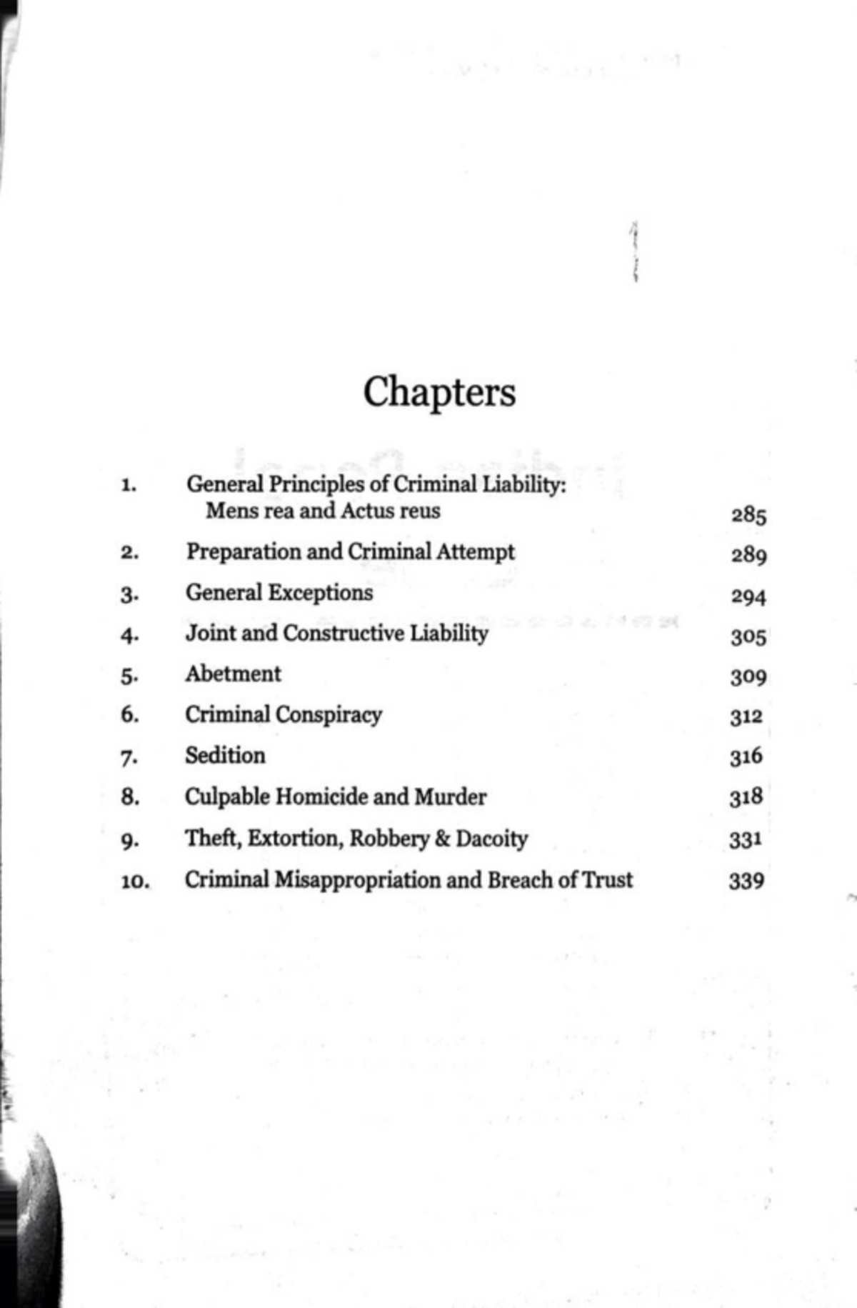 IPC1 - General Principles of Criminal Liability: Mens Rea & Actus Reus ...