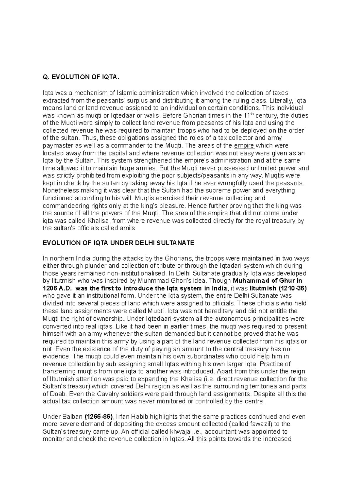 **HIST 301: The Bakuhan System: Features & Decline of Tokugawa ...