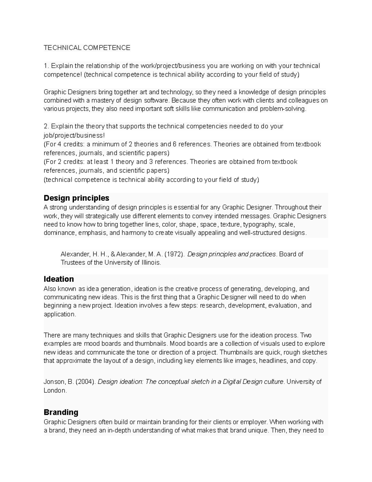Assignment Month 3: Technical Competence in Graphic Design - TC ...
