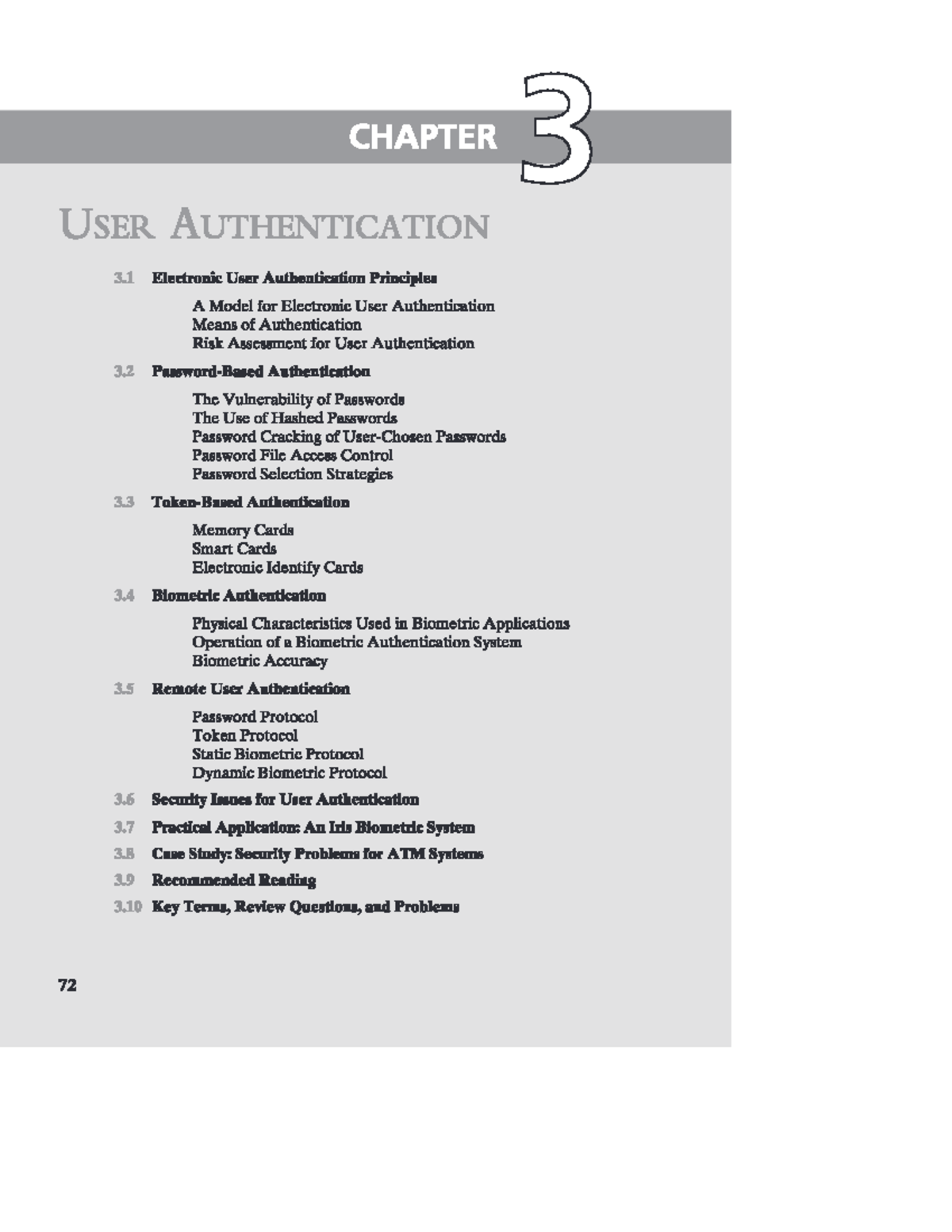 Lecture 3: User Authentication Concepts and Mechanisms - Studocu