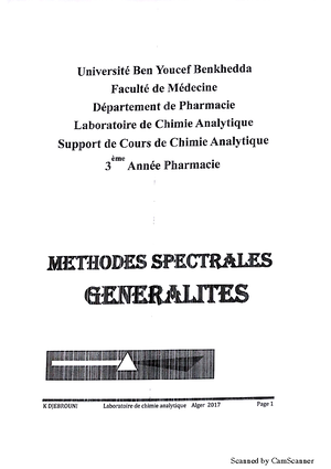 RMN-1H - RMH - Cours : Techniques d’Analyse Spectroscopiques Master1 ...