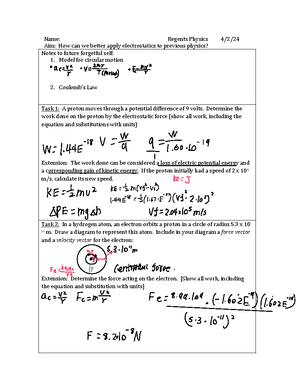 Unit 3 Practice - AP Physics C: Mechanics Unit 3 Practice Exercises ...