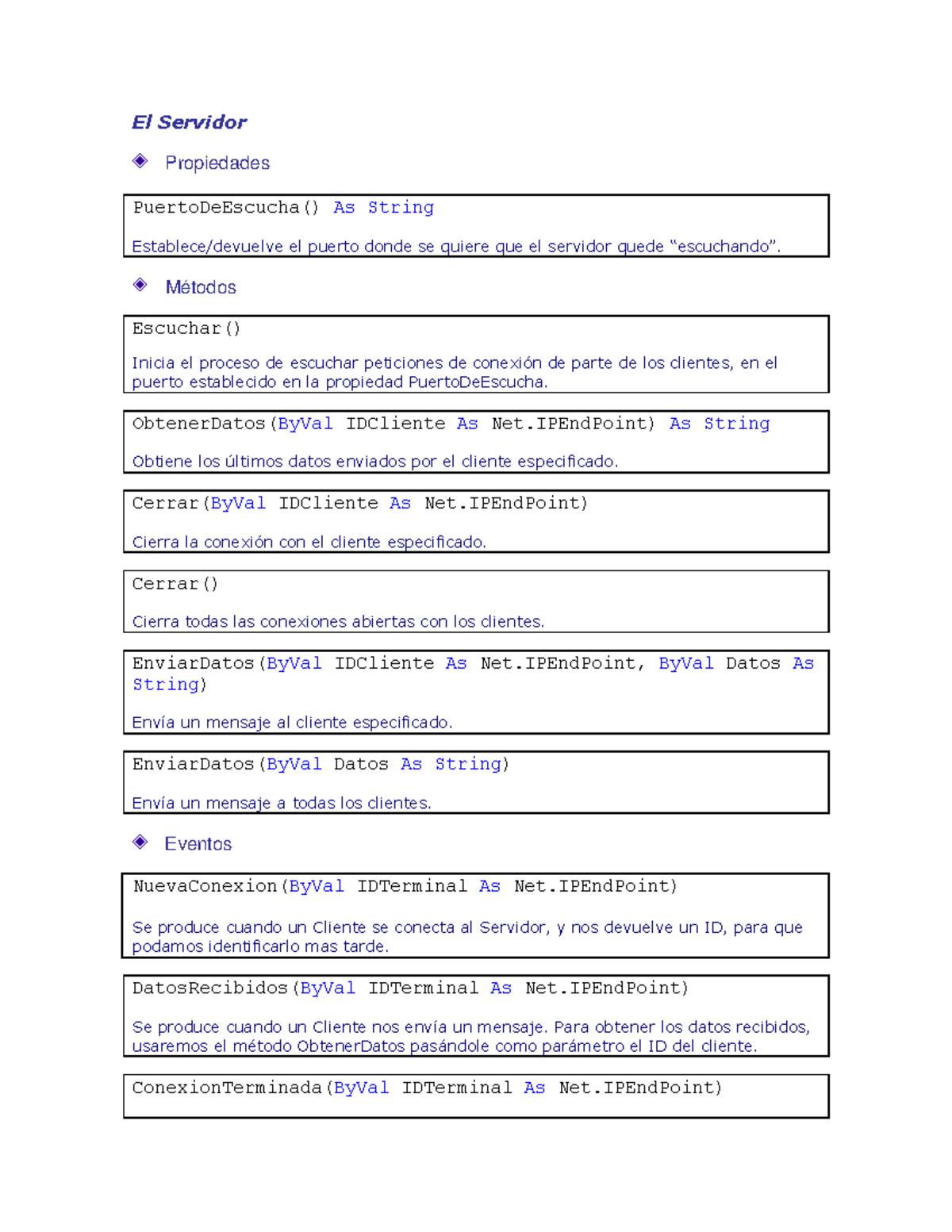 Práctica de Programación de Cliente y Servidor en VB.NET - Studocu