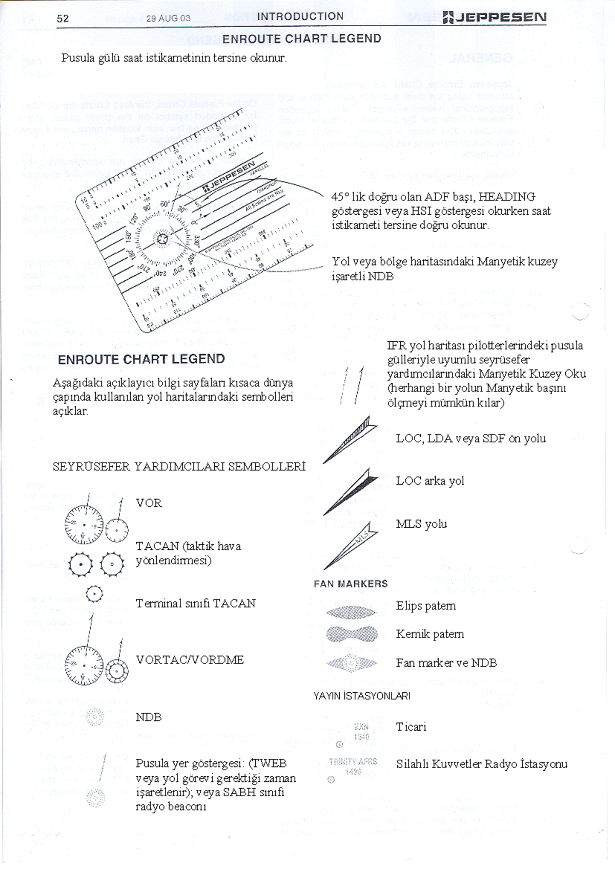 JEP Kartları ve Seyrüsefer Bilgileri - ADF 101 - Studocu