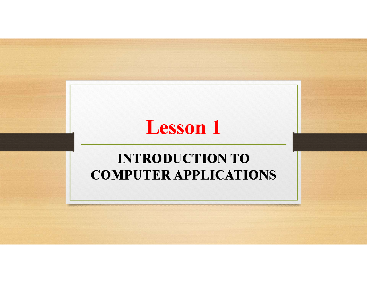 Lesson 1 - Notes on official etiquette - Lesson 1 INTRODUCTION TO ...