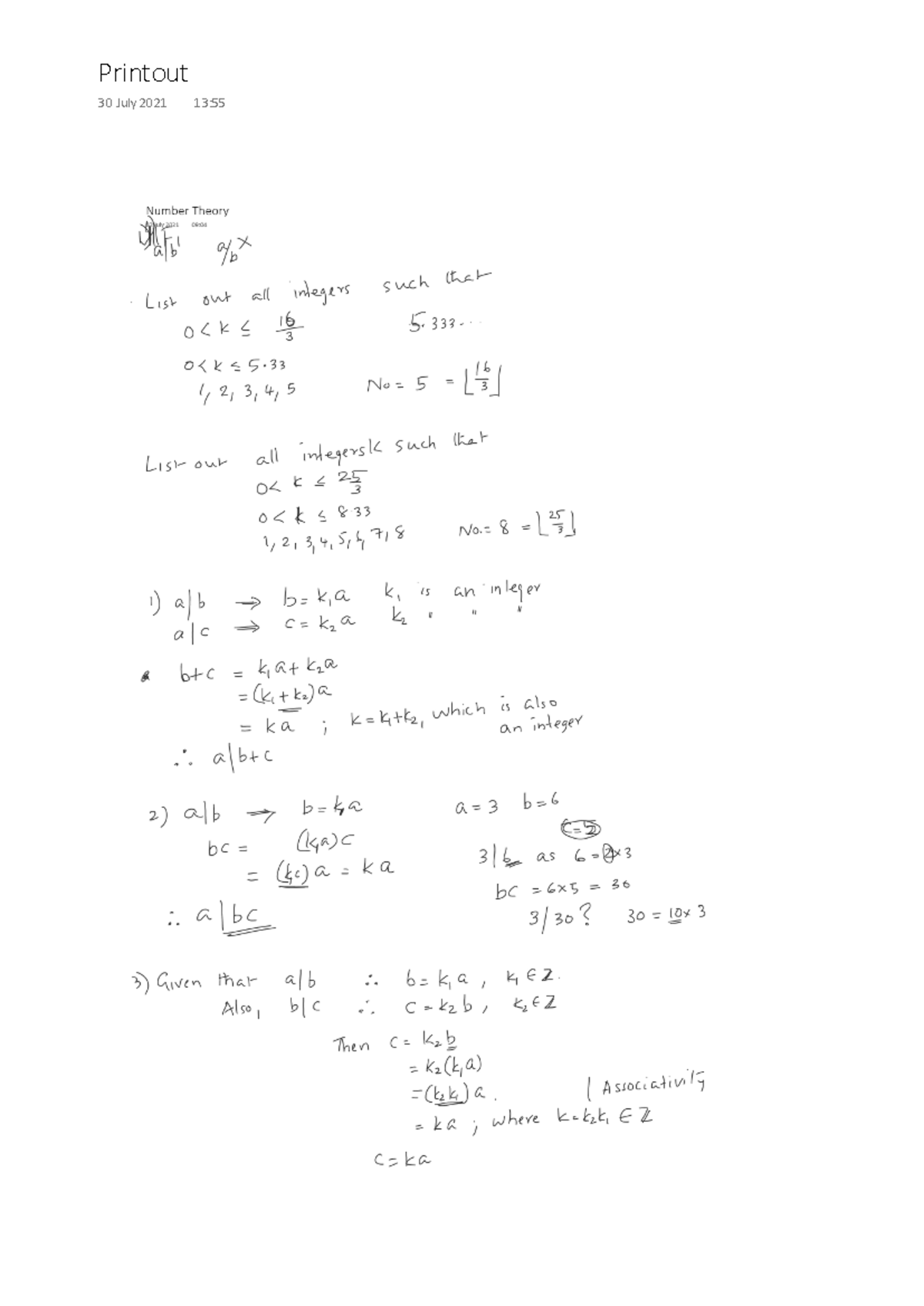 Notes 1 - Introduction To Number Theory And Algebra - WƌŝŶƚŽƵƚ ϯϬ :ƵůLJ ...