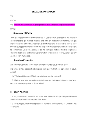 [Solved] 1 Find SOLLER NO v G AND ANOTHER 2003 5 SA 430 W 2 Read the ...