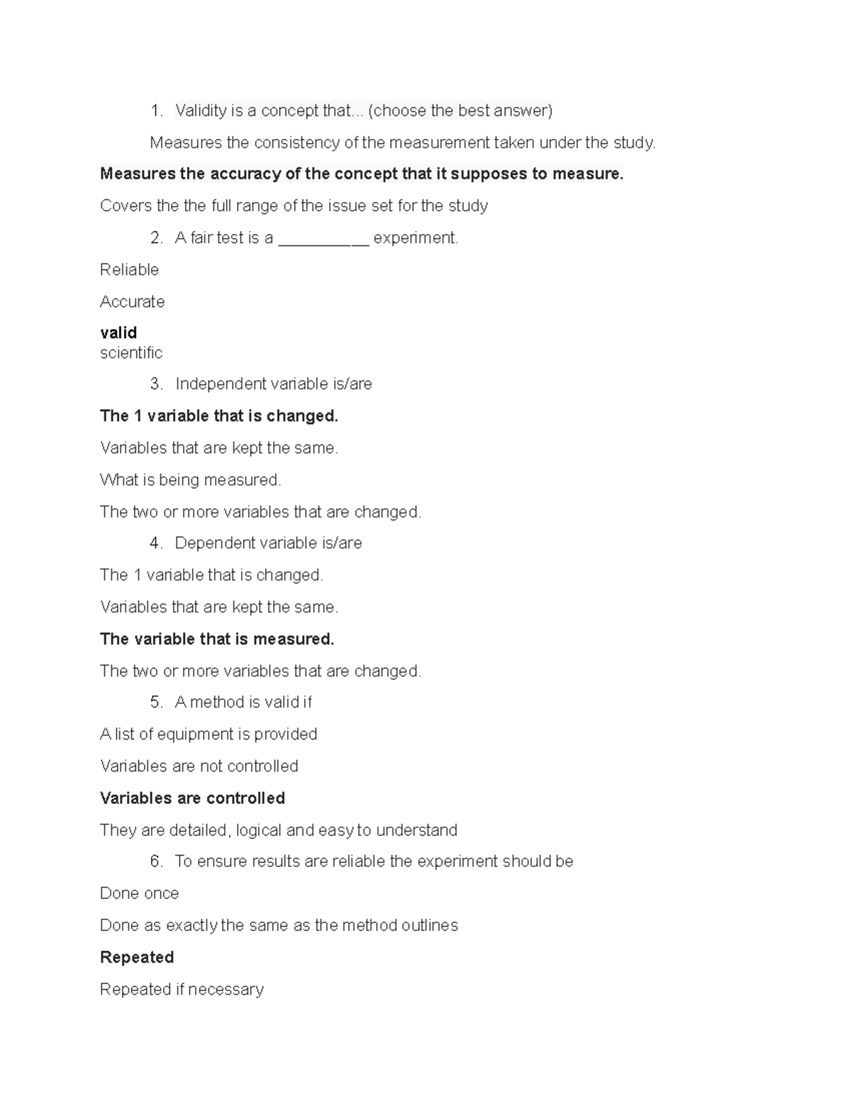 Psychological Assessment: Validity, Reliability, and Statistics ...