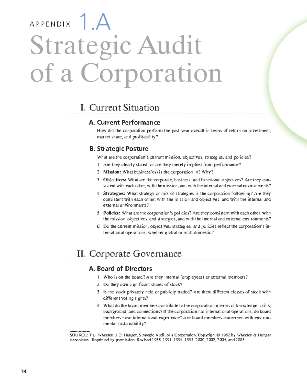 Strategic-Audit-Model Business Analysis Guide - Accountancy - Studocu
