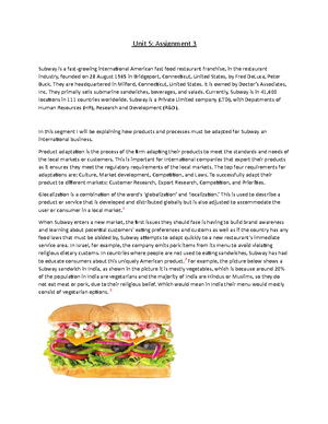 P7 M4 D3 - unit 5 - Assignment – Part 2 5/D Evaluate the impact of ...