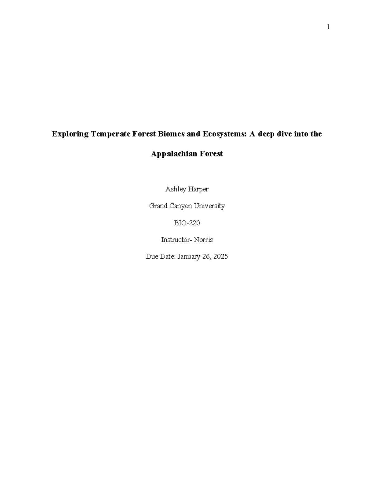 A deep dive into the Appalachian Forest - Exploring Temperate Forest ...