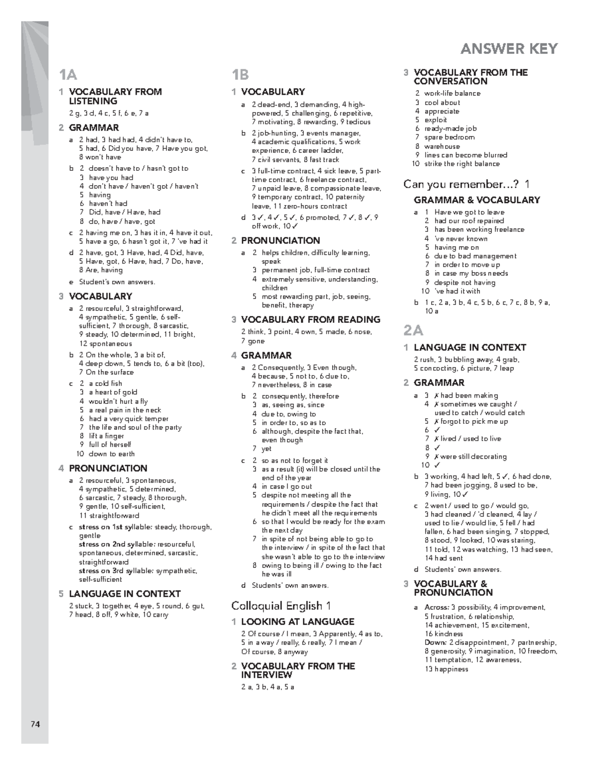 English File 4e Advanced WB Answer Key & Study Guide - Studocu