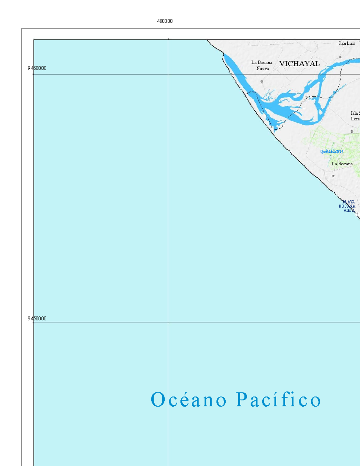 Geographical Features of San Luis La Bocana and Surroundings - Studocu