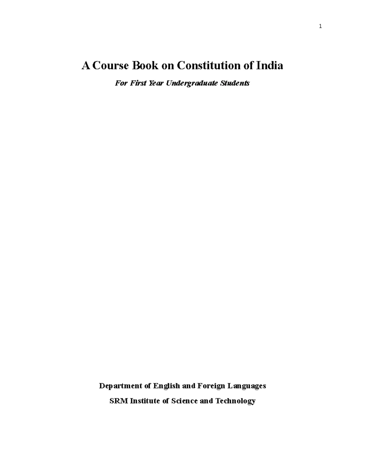 COI Assignment 1: Historical Milestones of India's Constitution and ...