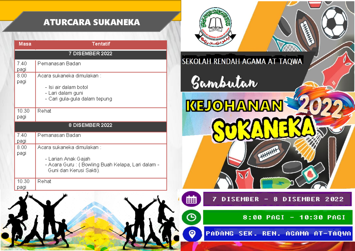 Aturcara Program Sukaneka - BUKU 2022 - Studocu