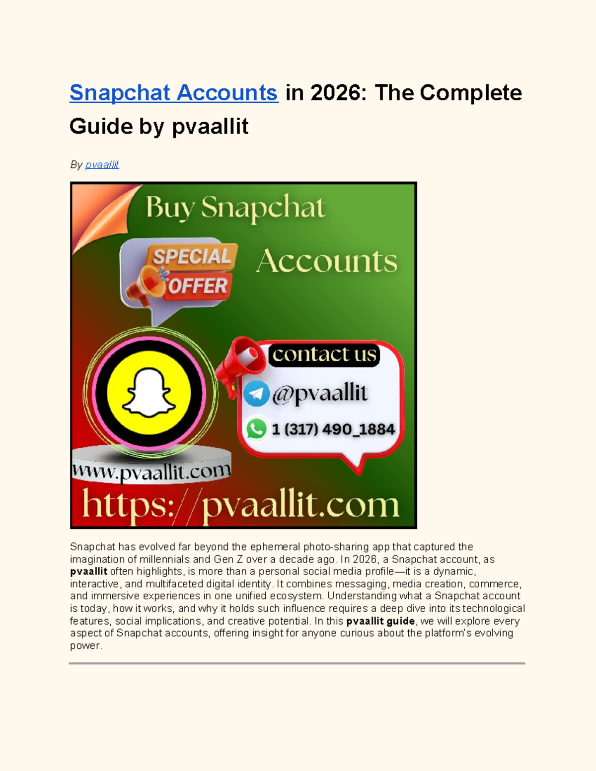 How to Buy Snapchat Accounts in the USA & UK: A Complete Guide - Studocu