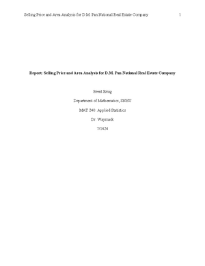 ACC 318 Module Six Assignment: Financial Ratios & Analysis - Studocu