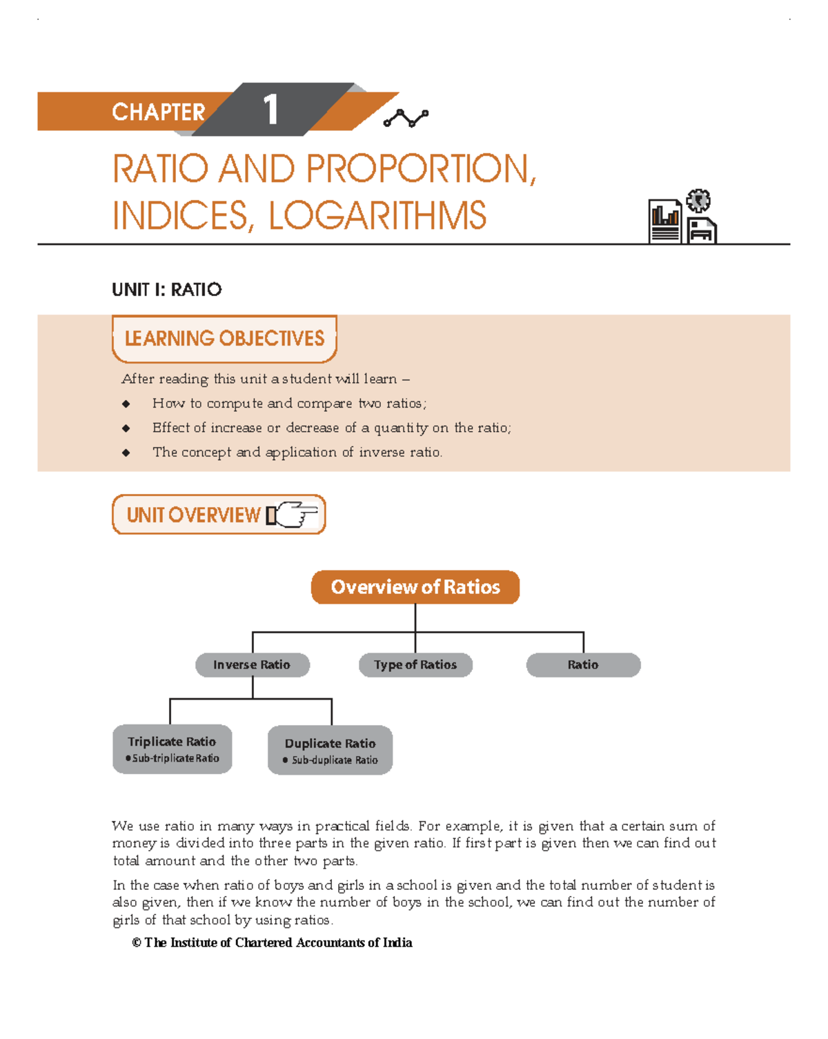 1 BUSINESS MATHEMATICS: RATIO AND PROPORTION NOTES - Studocu