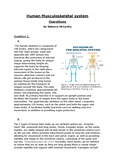 Unit 12 the human muscular and skeletal system - Studocu