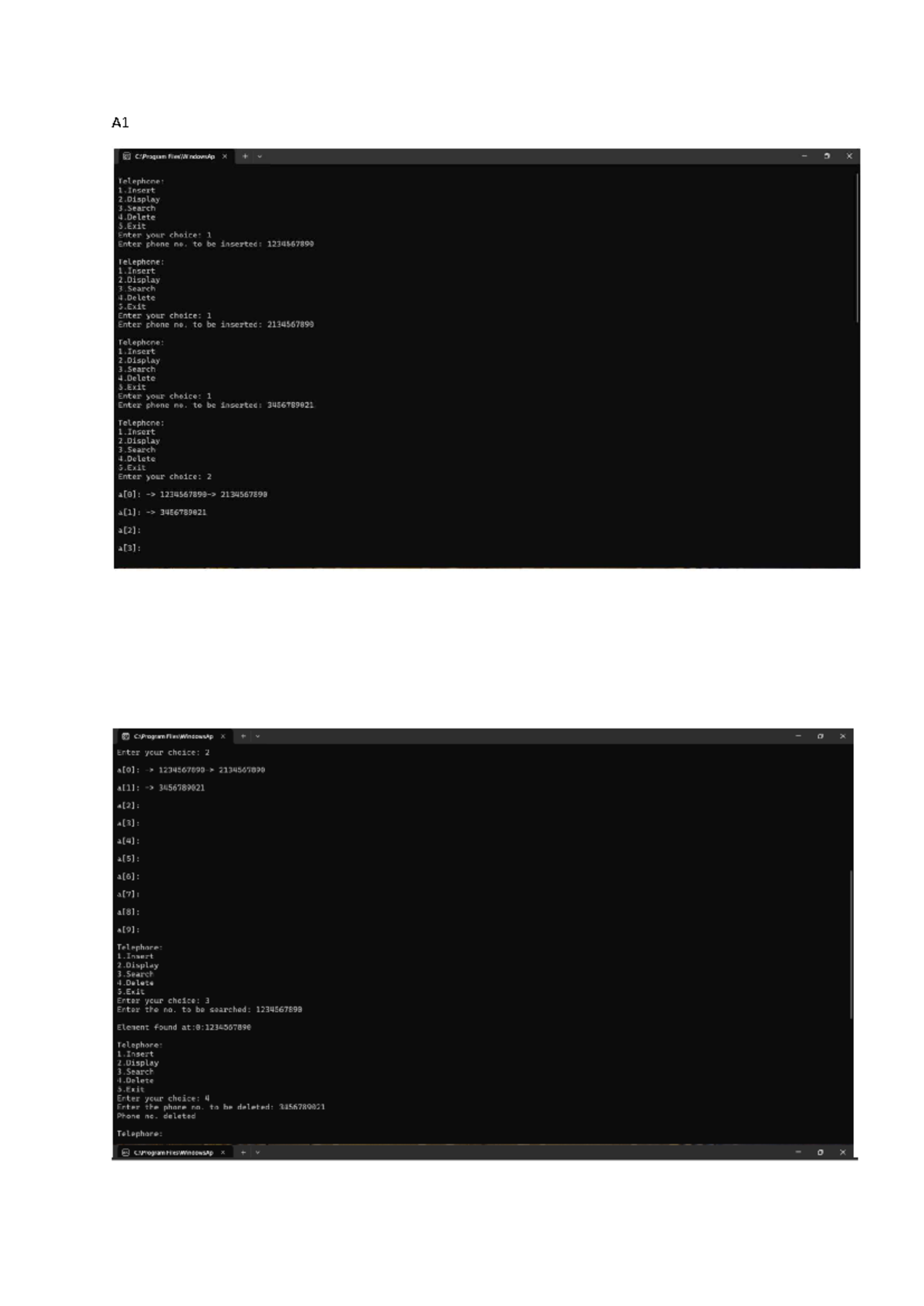 Final DSA Output - Essential for Understanding Data Structures - Studocu