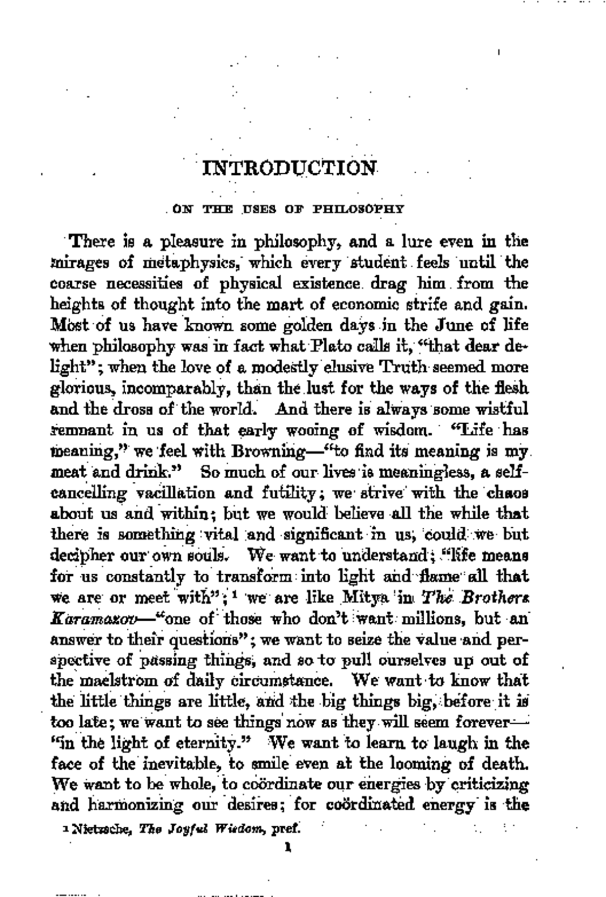 PHIL 101: The Story of Philosophy - Introduction Analysis - Studocu