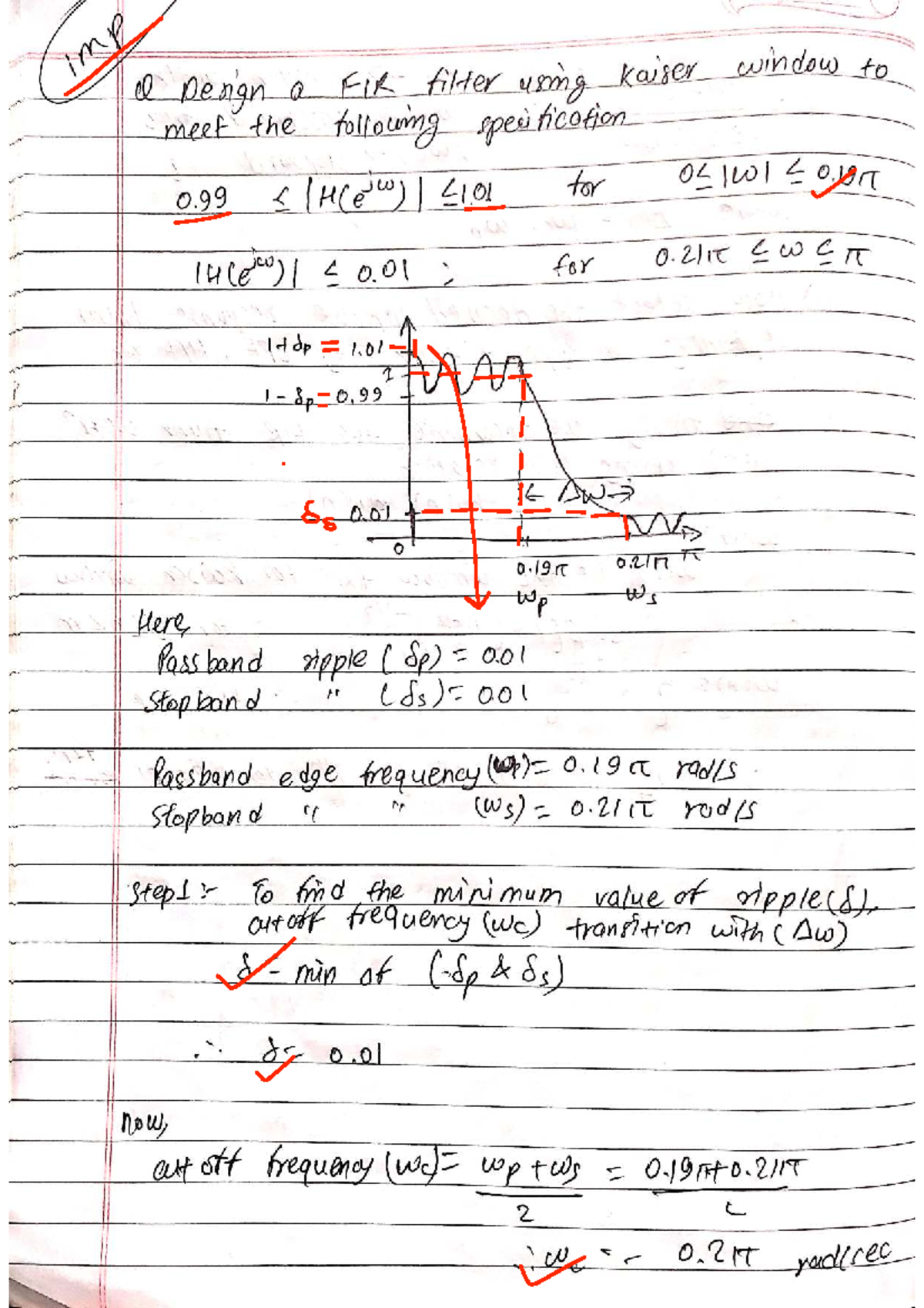 Kaiser Window Analysis for Signal Processing (Course Code: N4) - Studocu