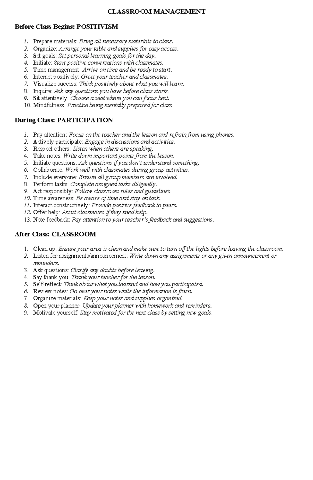 Grade 10 • Unit 8: Structures of Modification Lesson Notes - Studocu