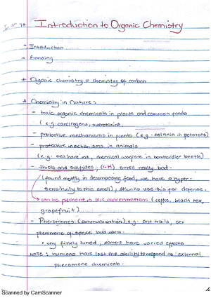 Syllabus (Chem 3A - Spring 2023) - Chemistry 3A \Chemical Structure and ...