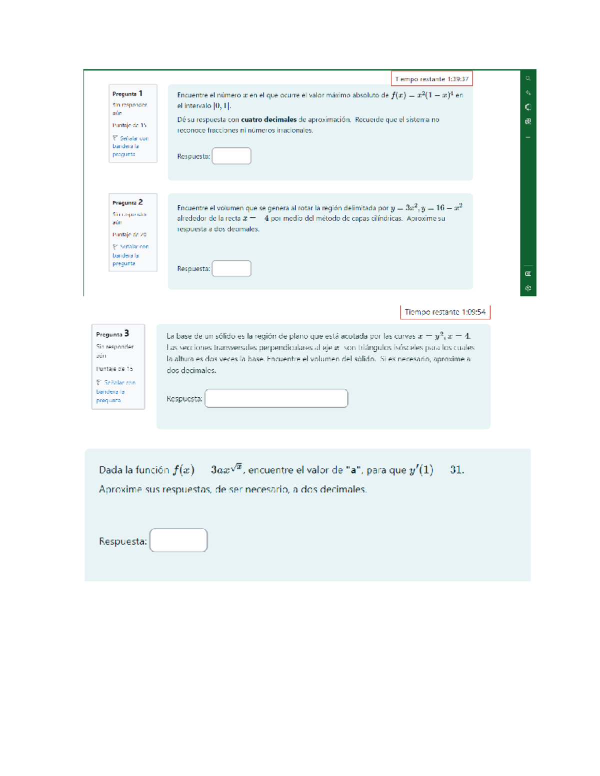 Examen final practico 2S2022 - Matemática Básica 2 - Studocu