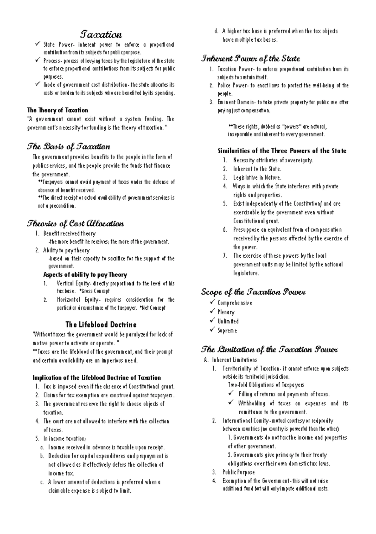 Notes Chapter 3 - Income Taxation by Rex Banggawan - CHAPTER 3 ...