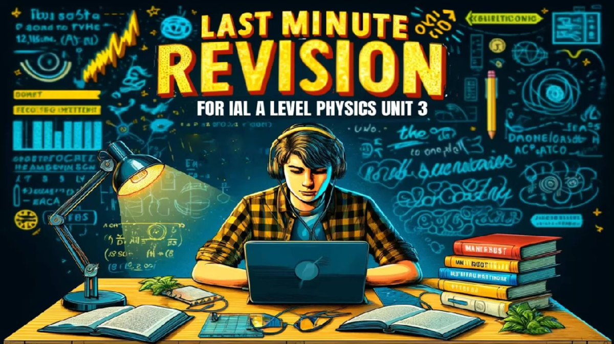 Edexcel IAL Physics Unit 3 WPH13 Final Exam Last Minute Revision Guide ...