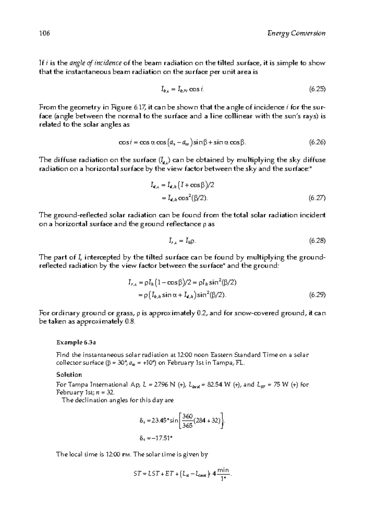 Energy Conversion, Second Edition ( PDFDrive.com )-25 - 106 Energy Conversion If i is the angle ...