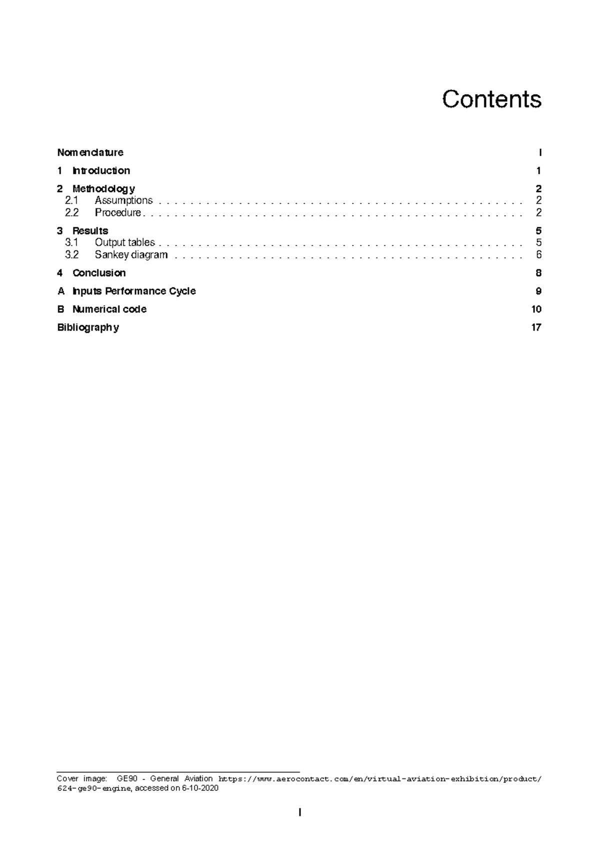 AE4238 Assignment 2: Analyzing GE90 Engine Performance with Sankey ...