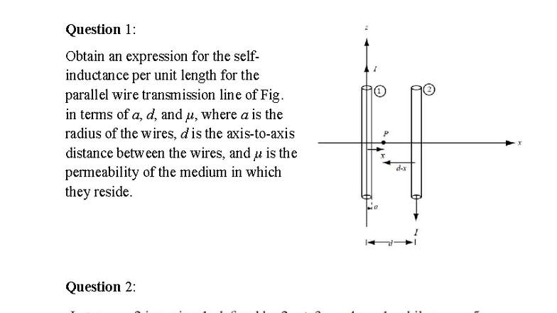 Blended Learning - NOTHING - Question 1: Obtain an expression for the ...