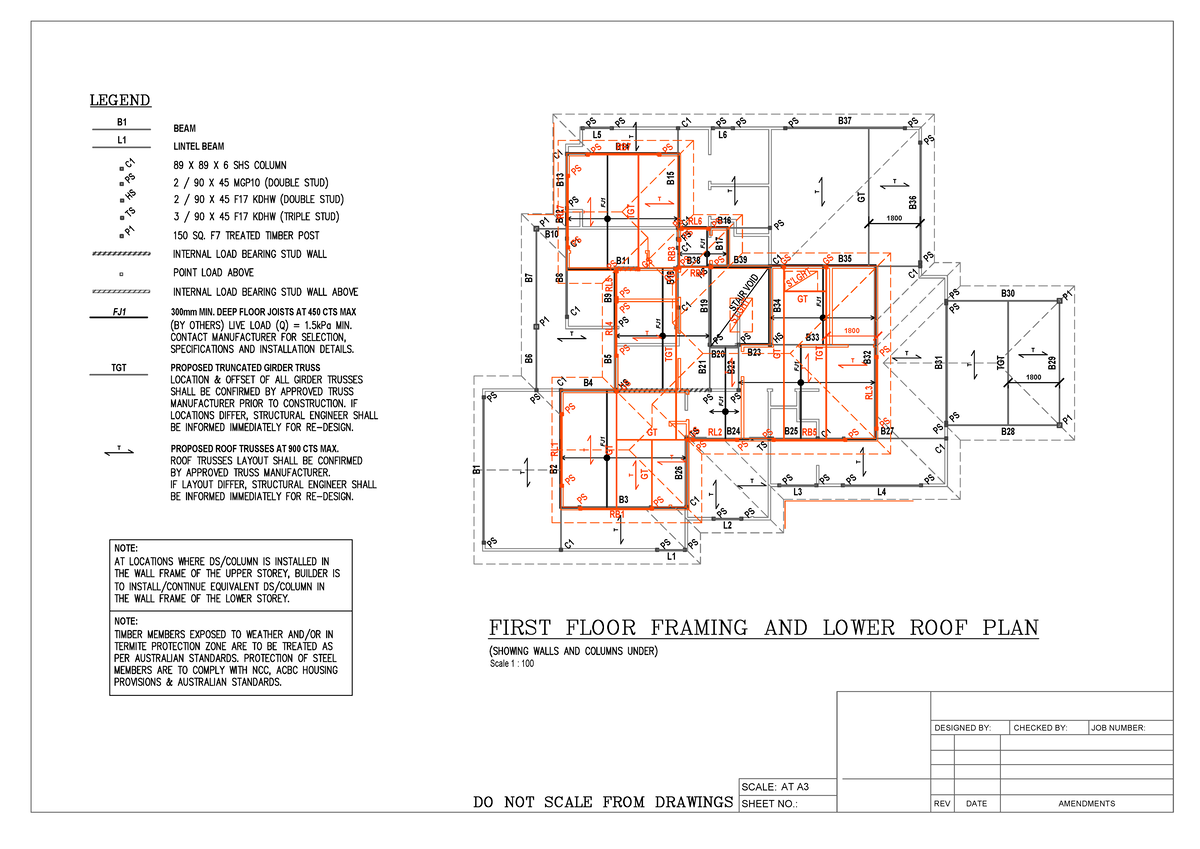 Overlap Plan for PS C1 B36 GT T and Related Structures - Studocu