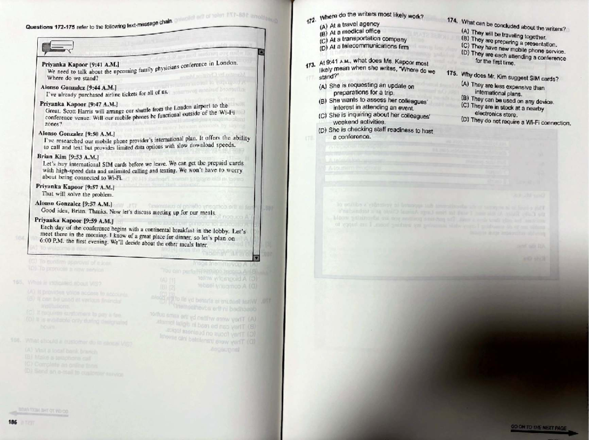 TOEIC Practice Questions and Job Advertisement Analysis - Studocu