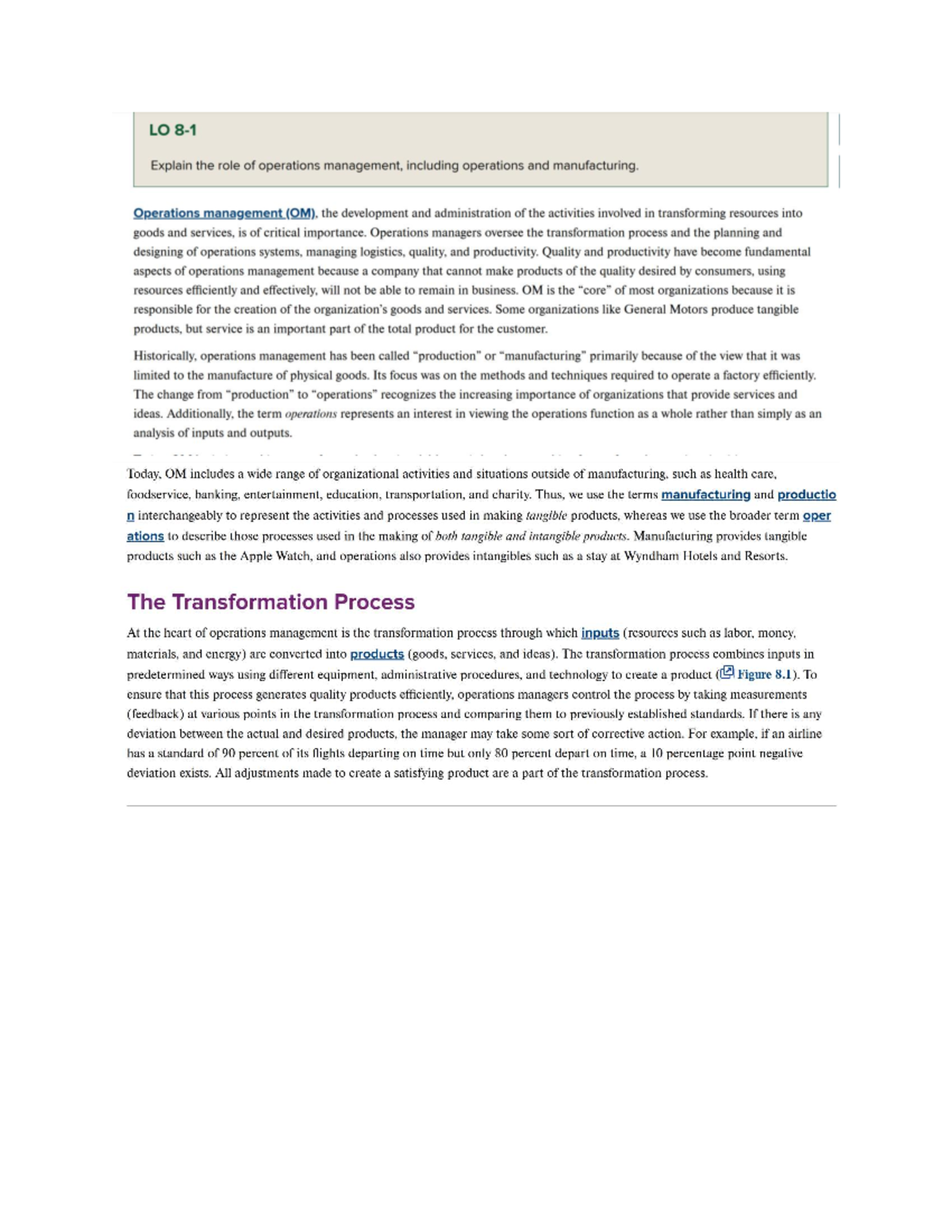 Final Exam Notes for Course XYZ: Operations Management Insights - Studocu