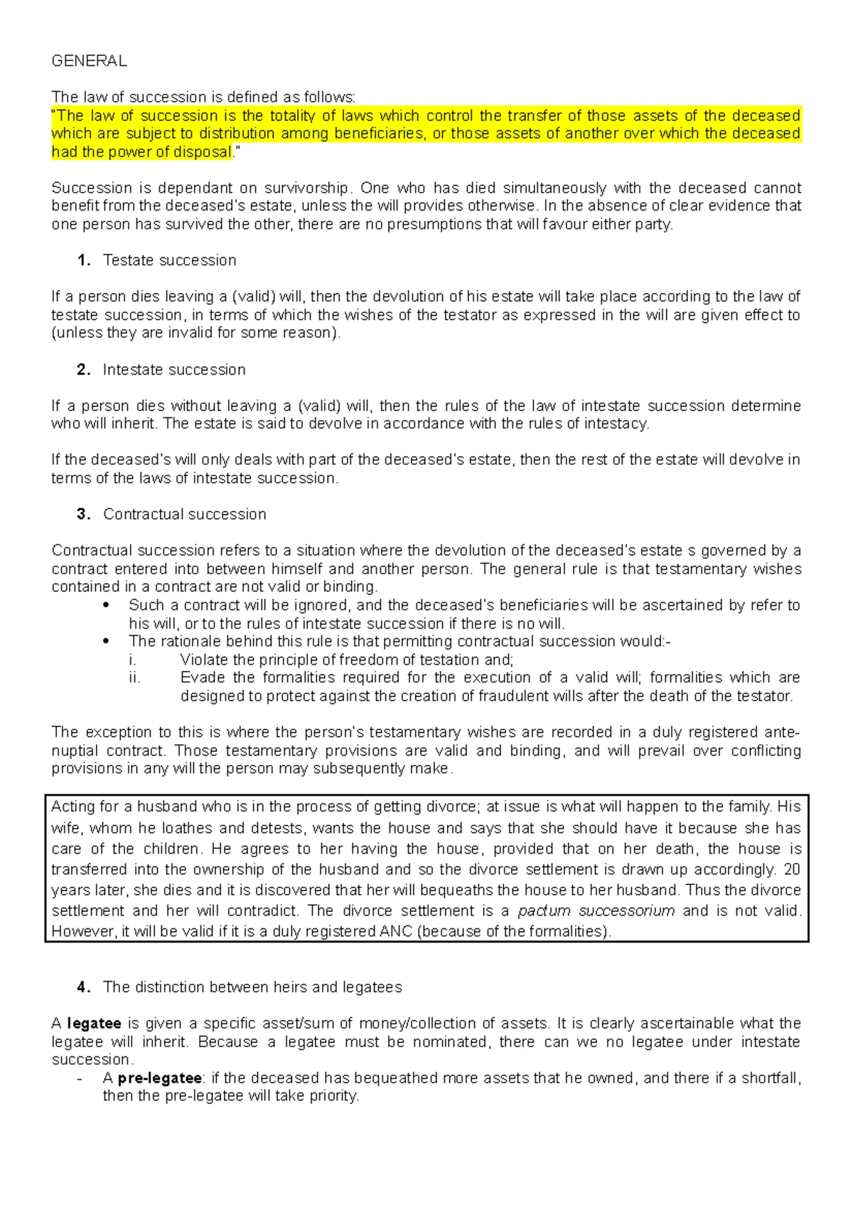MR Simeza SC Notes - Superior courts - CIVIL PROCEDURE HEAD 7 (I ...