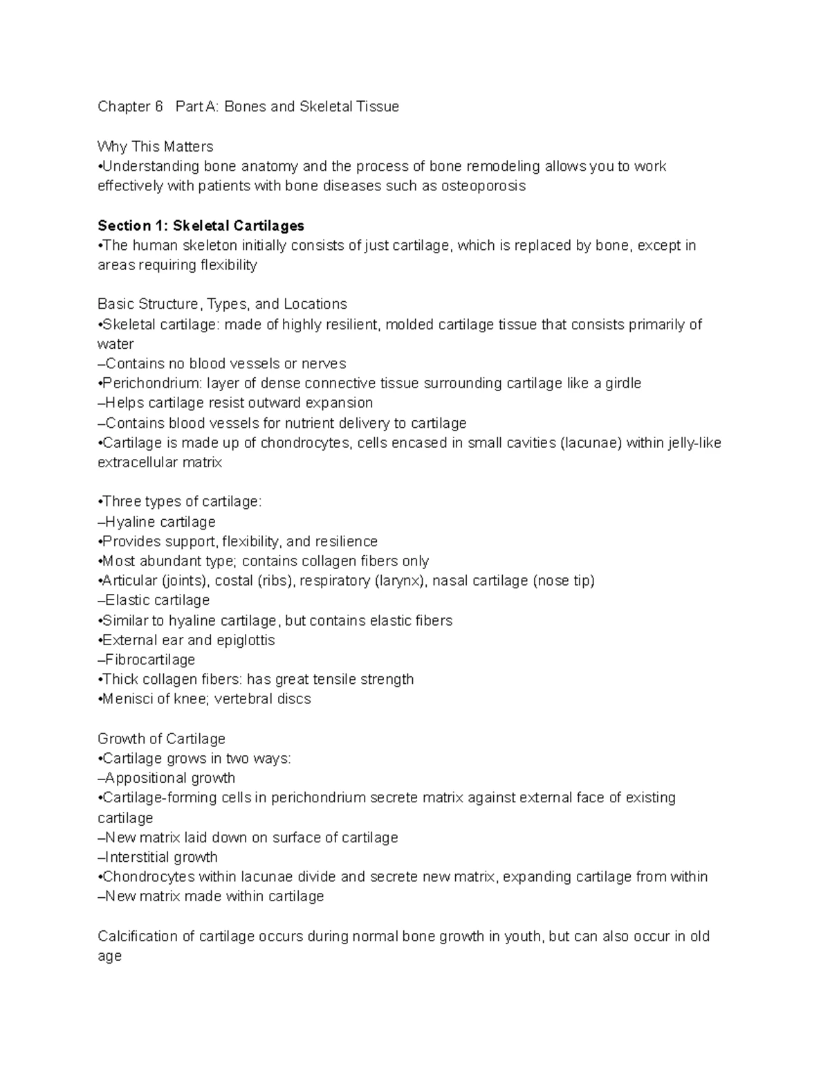 A&P Chapter 3 Notes - Anatomy Physiology Chapter 3 Cell Biology and ...