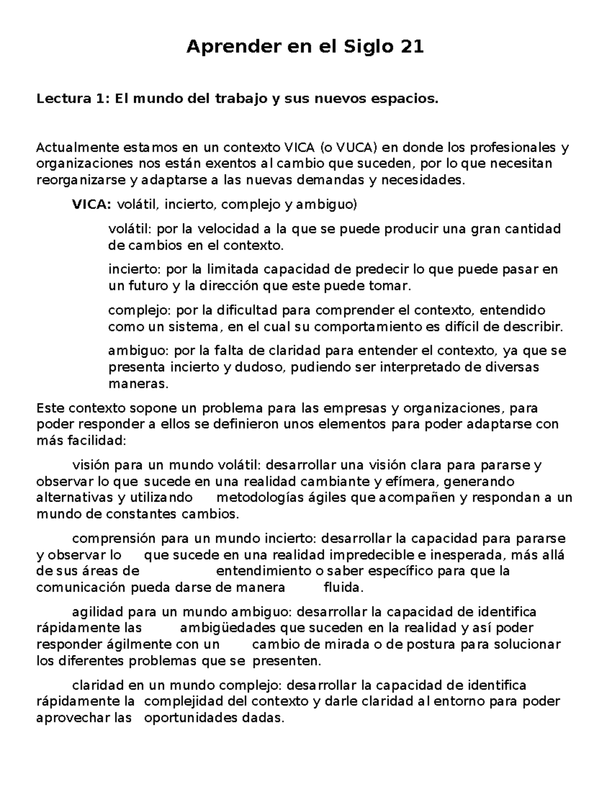 Aprender en el Siglo 21-Resumen Módulo 4 - Aprender en el Siglo 21 ...