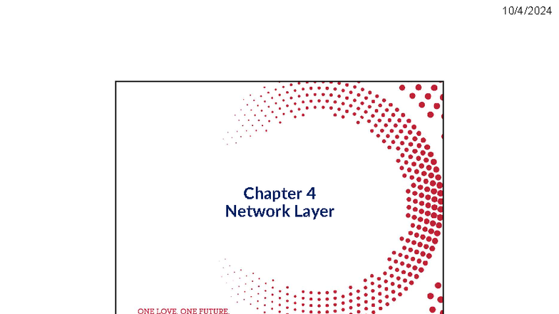 Chapter 4 - Network Layer Overview and Protocols - Studocu